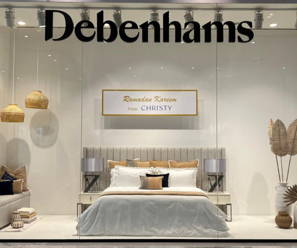 Ramadan Window Displays for Christy at Debenhams – Linen Obsession