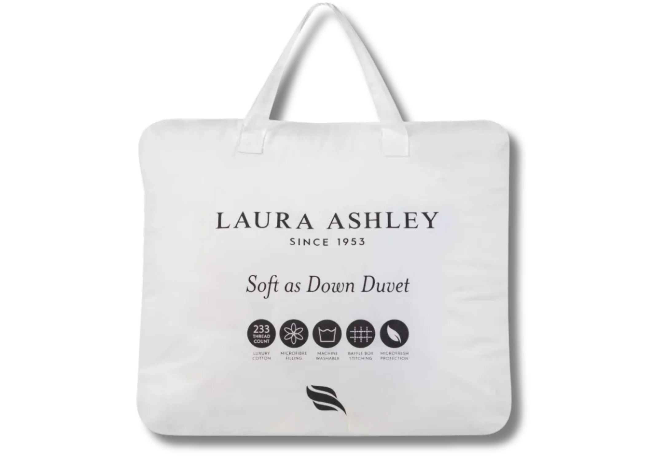 Laura Ashley "Soft as Down" Anti Allergy Filled Duvet - 4.5 Tog – Linen ...