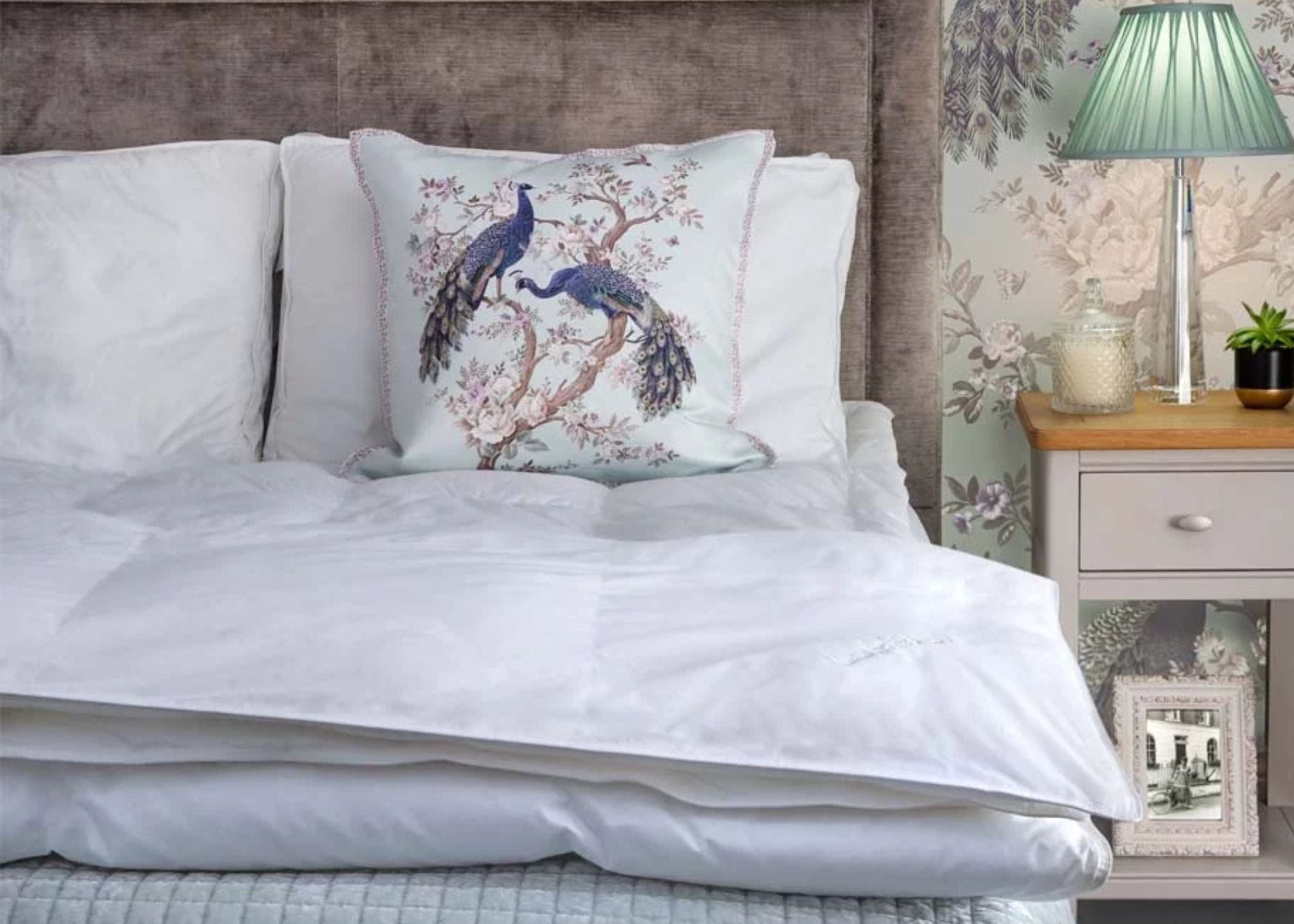 Laura Ashley "Soft as Down" Anti Allergy Filled Duvet - 4.5 Tog – Linen ...